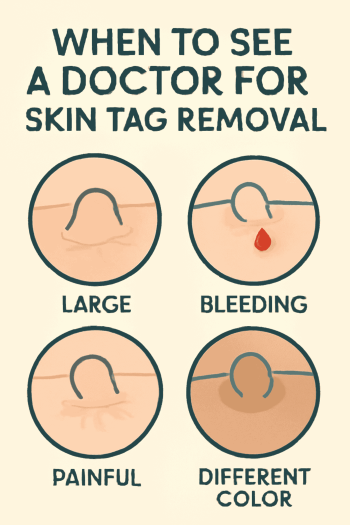 When to See a Doctor for Skin Tag Removal: Expert Advice
